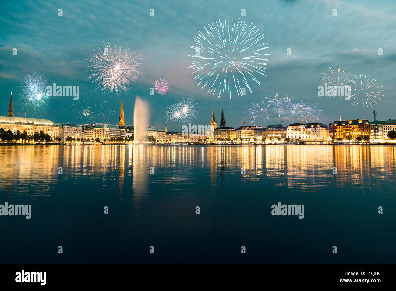 German fireworks hi-res stock photography and images - Alamy