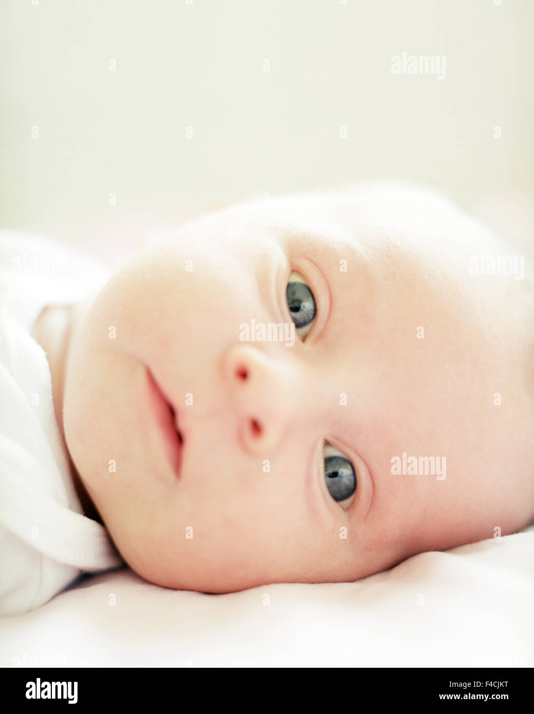 The face of a baby, close-up Stock Photo - Alamy