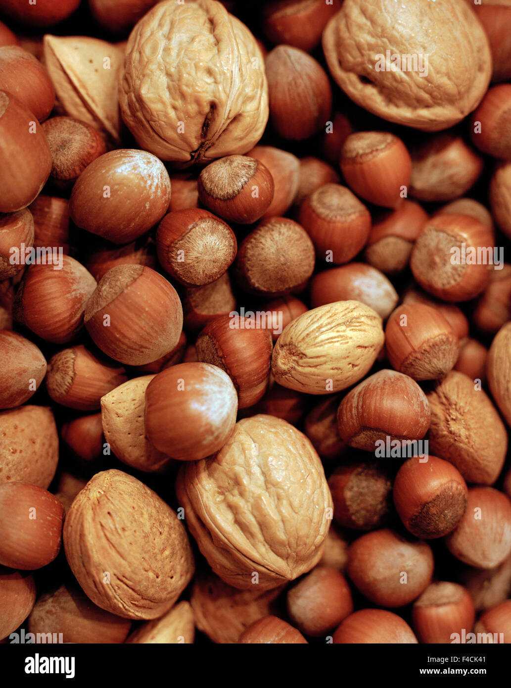 Different types of nuts Stock Photo - Alamy