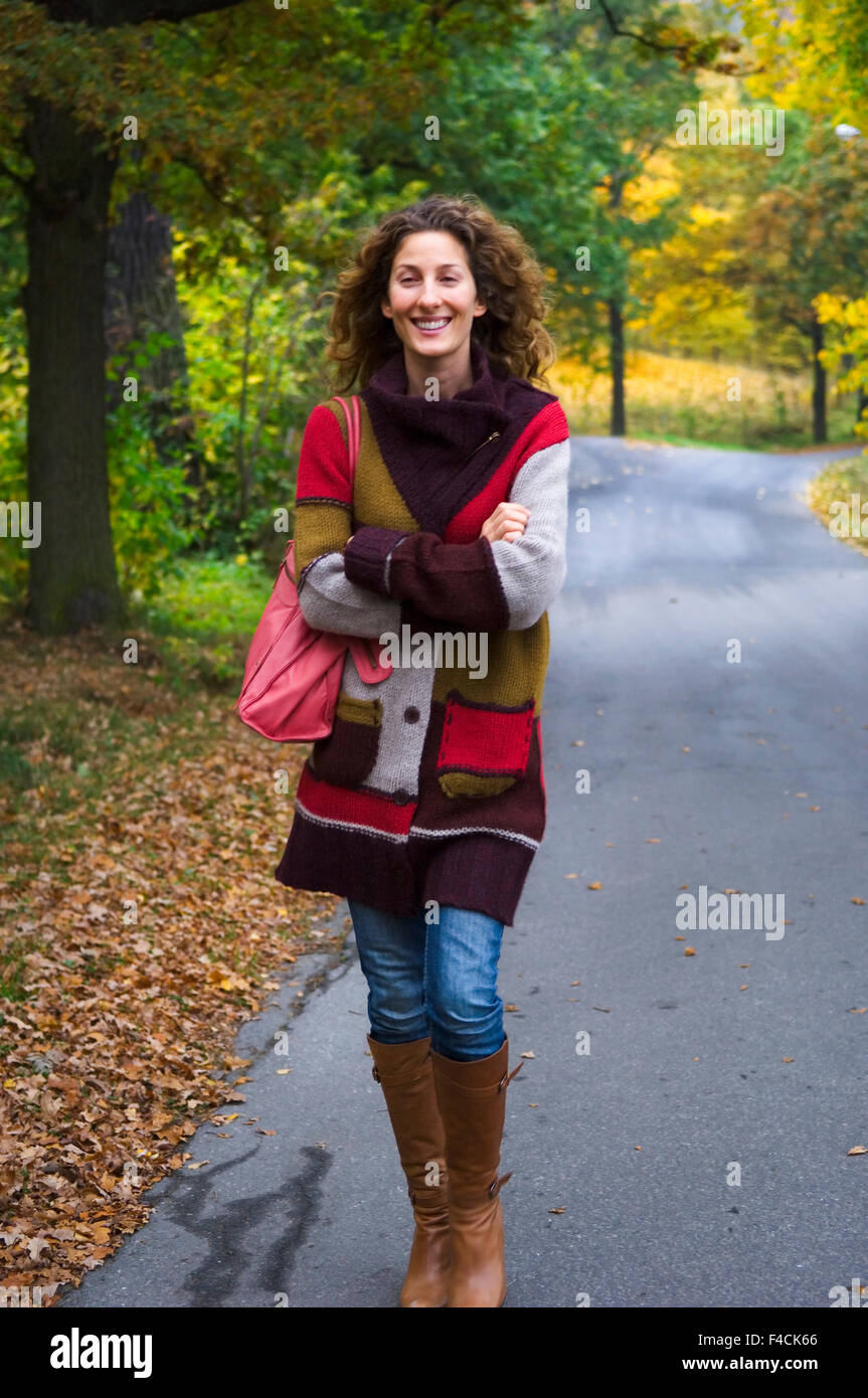 A smiling woman, portrait Stock Photo - Alamy