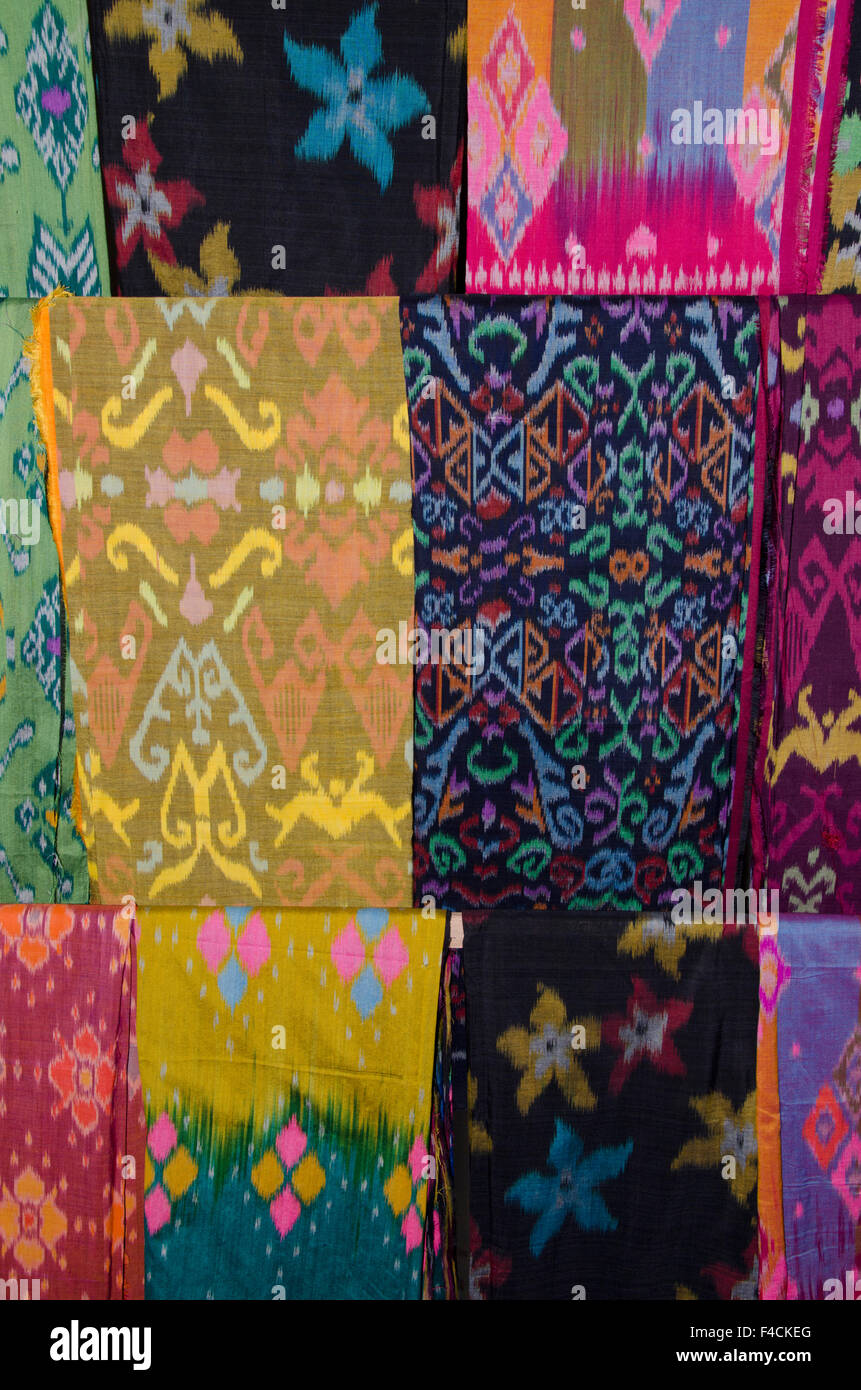 Indonesia, Island of Lombok, Sukarare. Famous craft village known for ...