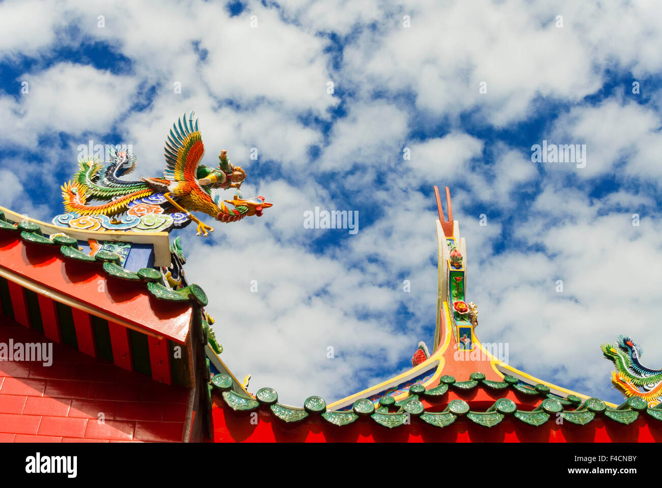 Tua Pek Kong Chinese Temple, Kuching, Malaysian Borneo, Malaysia Stock ...