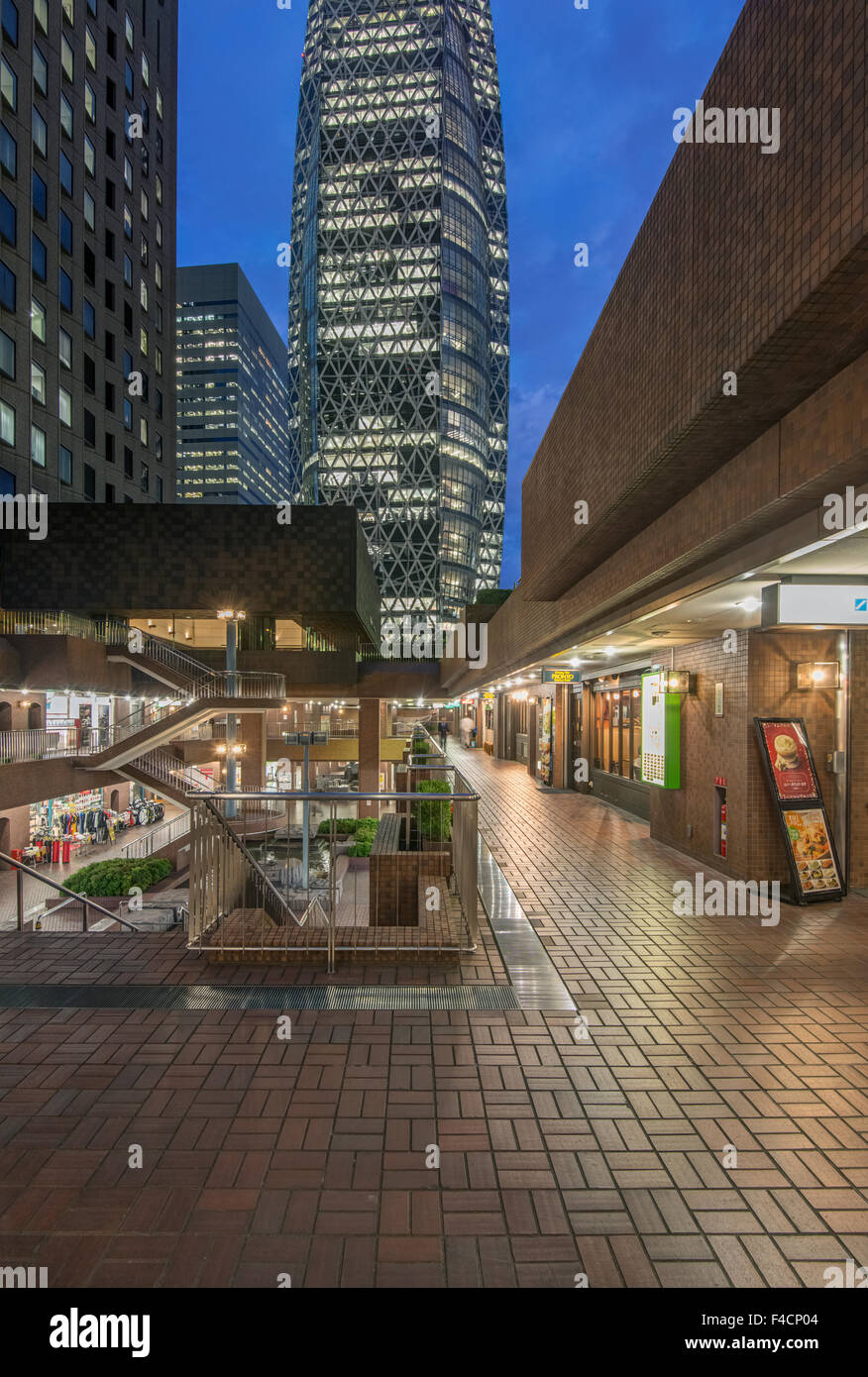Japan, Tokyo, Shinjuku, Buildings. (Large format sizes available Stock ...