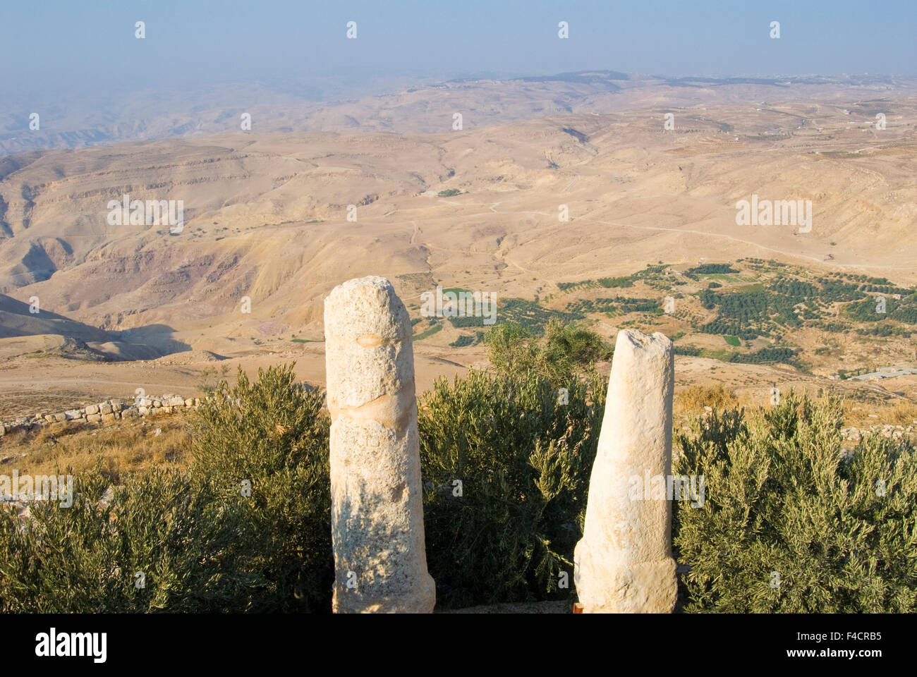 Mount Nebo's area, East Bank Plateau, Jordan Stock Photo - Alamy