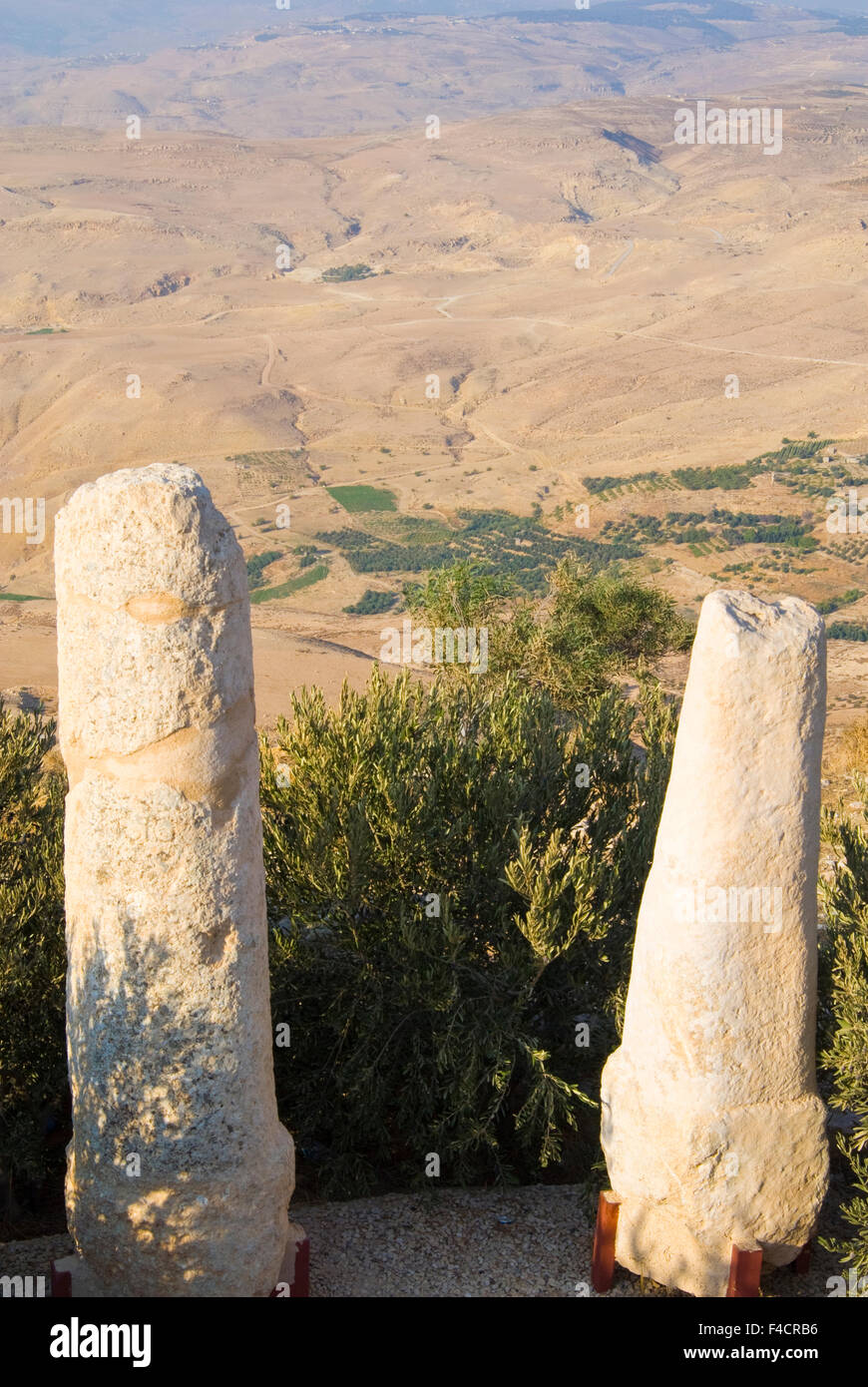 Mount Nebo's area, East Bank Plateau, Jordan Stock Photo - Alamy