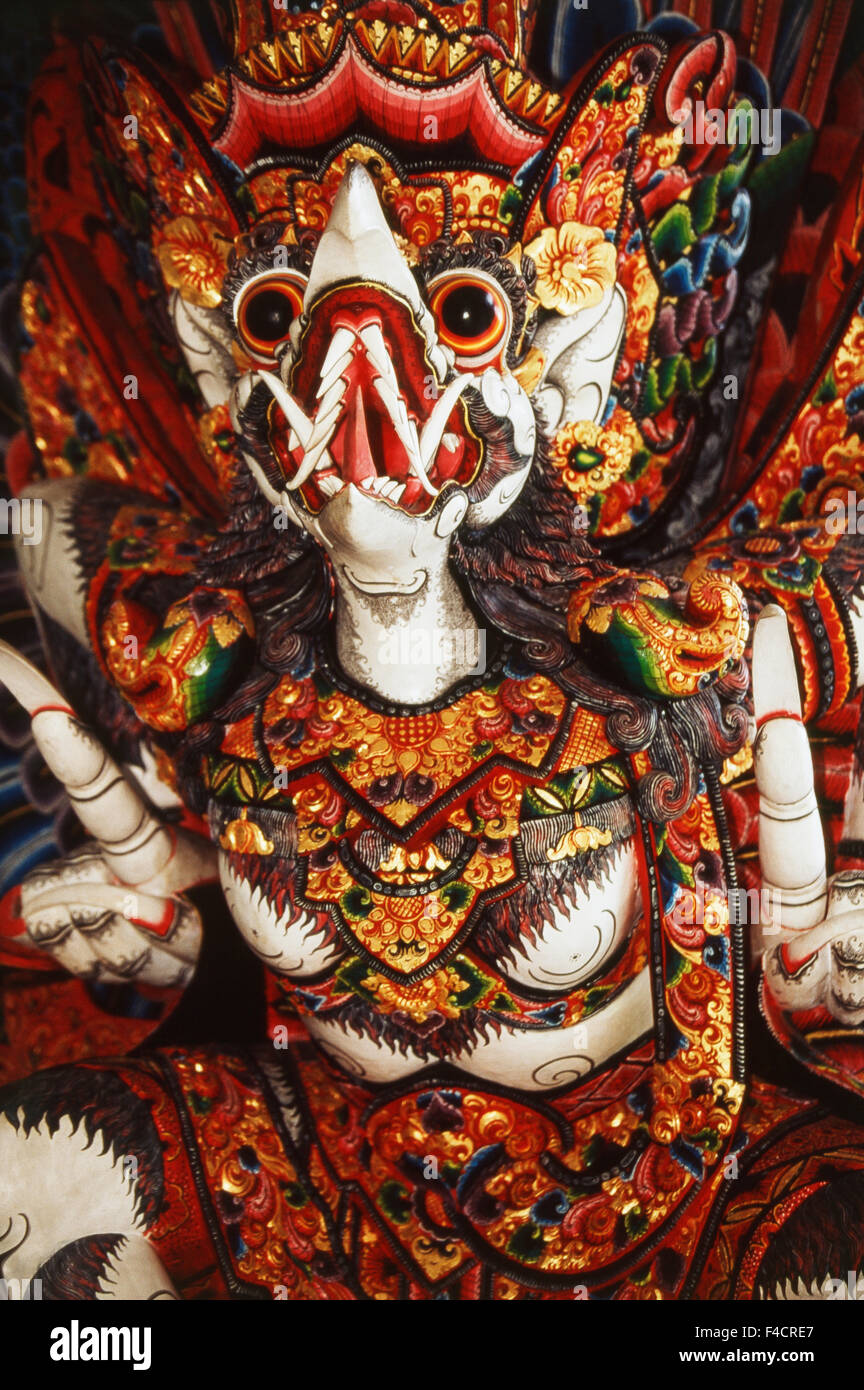 Singapore, Close-up of Hindu statue (Large format sizes available Stock ...