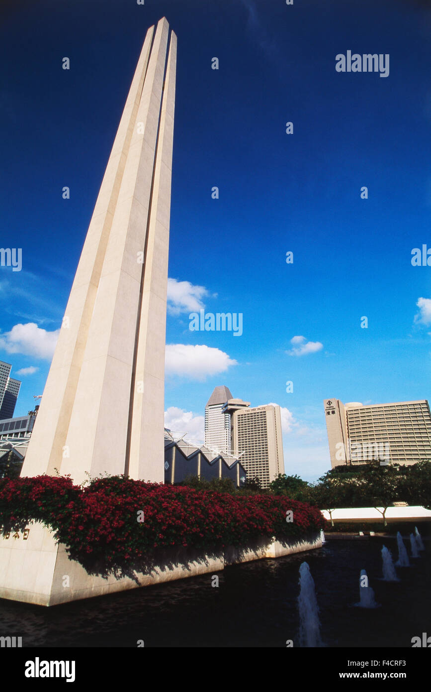 Singapore. civilian war memorial. (Large format sizes available Stock ...