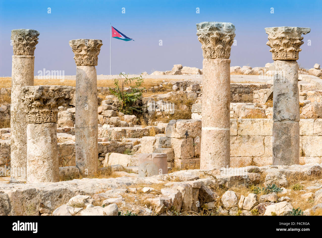 The Citadel, Amman, Jordan Stock Photo - Alamy