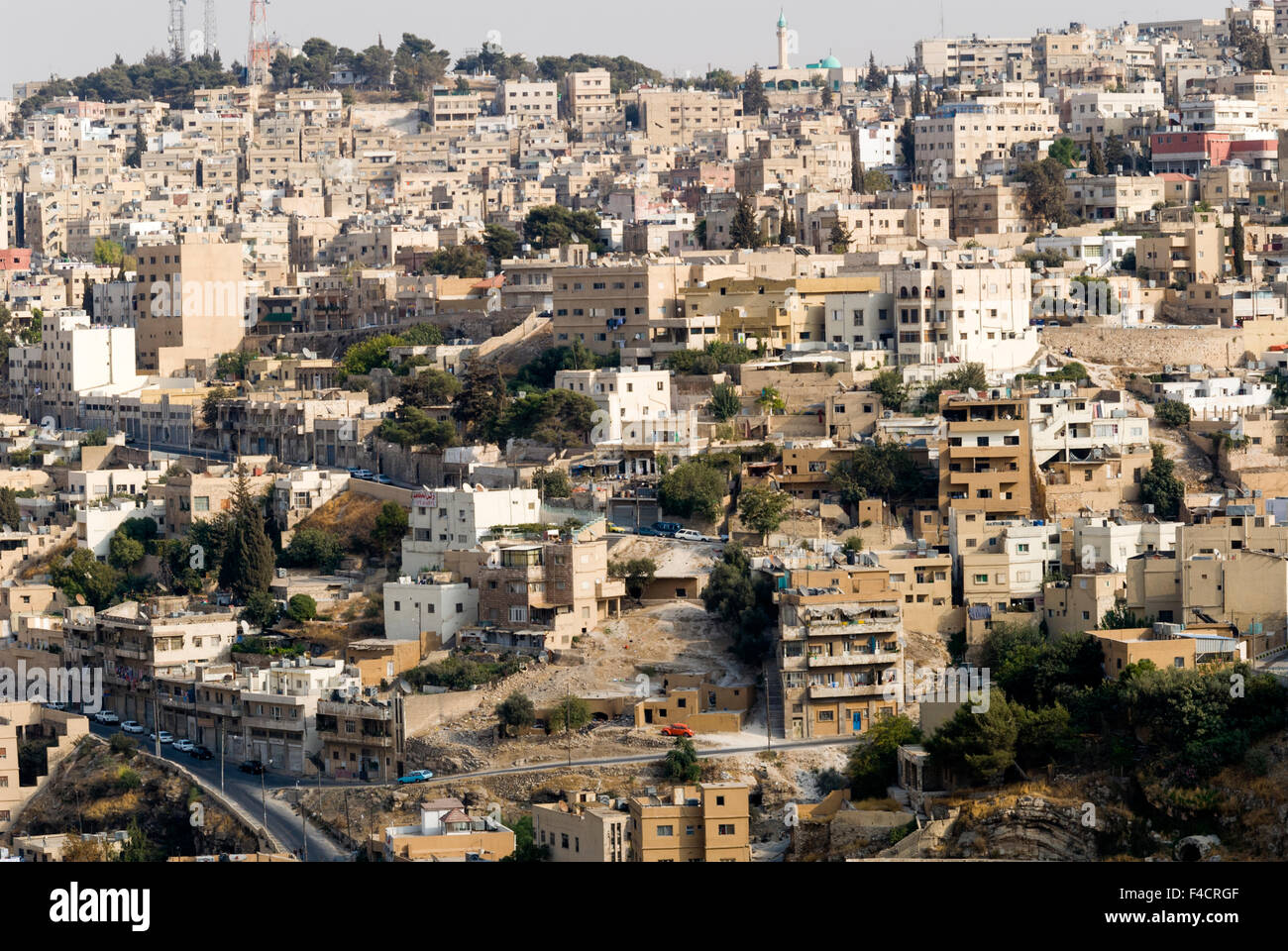 Landscape of Amman, Amman, Jordan Stock Photo - Alamy