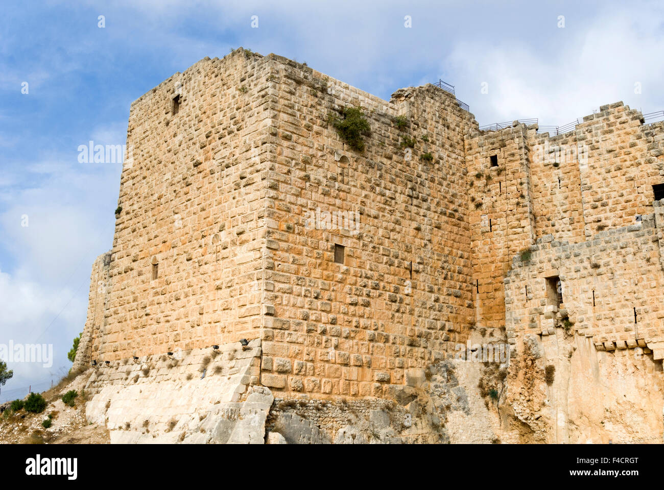 Muslim military fort of ajloun hi-res stock photography and images - Alamy