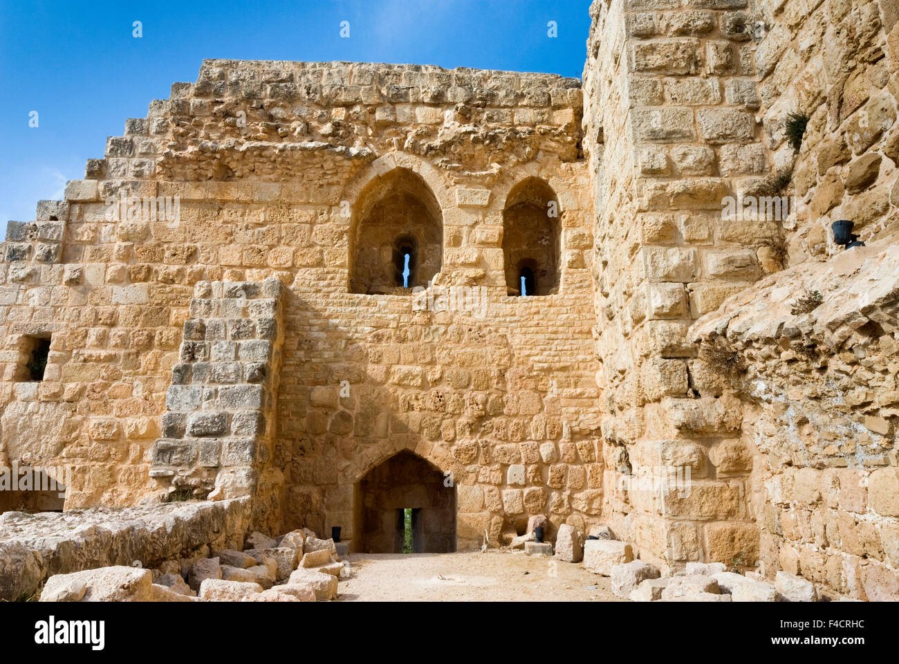Muslim military fort of ajloun hi-res stock photography and images - Alamy
