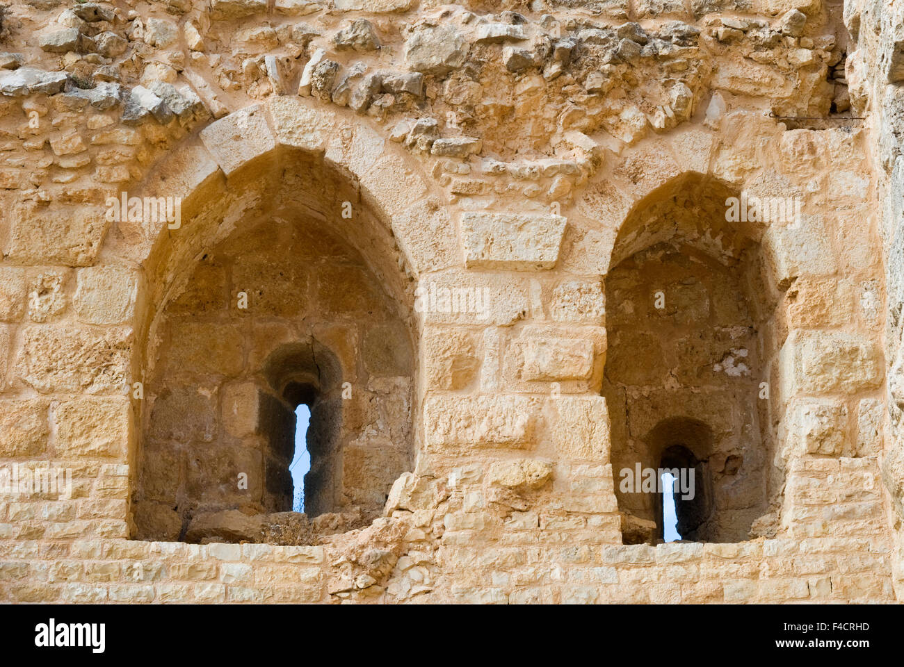 Muslim military fort of ajloun hi-res stock photography and images - Alamy