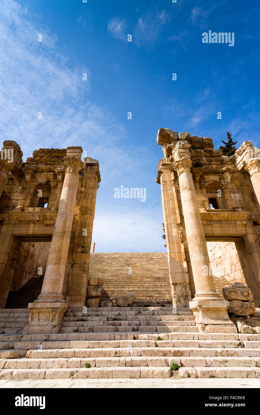 Propilaeum of Temple of Artemis, Jerash, Gerasa, Roman Decapolis City ...