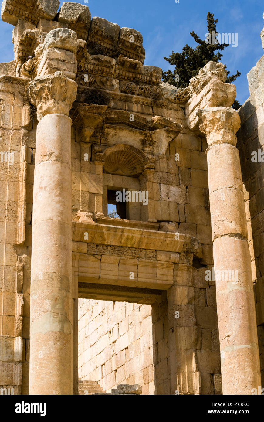 Propilaeum of Temple of Artemis, Jerash, Gerasa, Roman Decapolis City ...