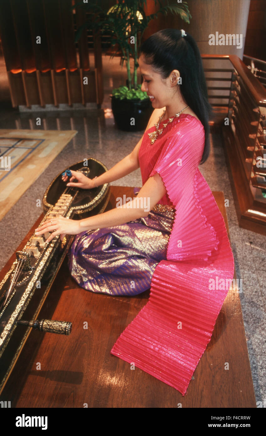 Traditional thai string instrument hi-res stock photography and images ...