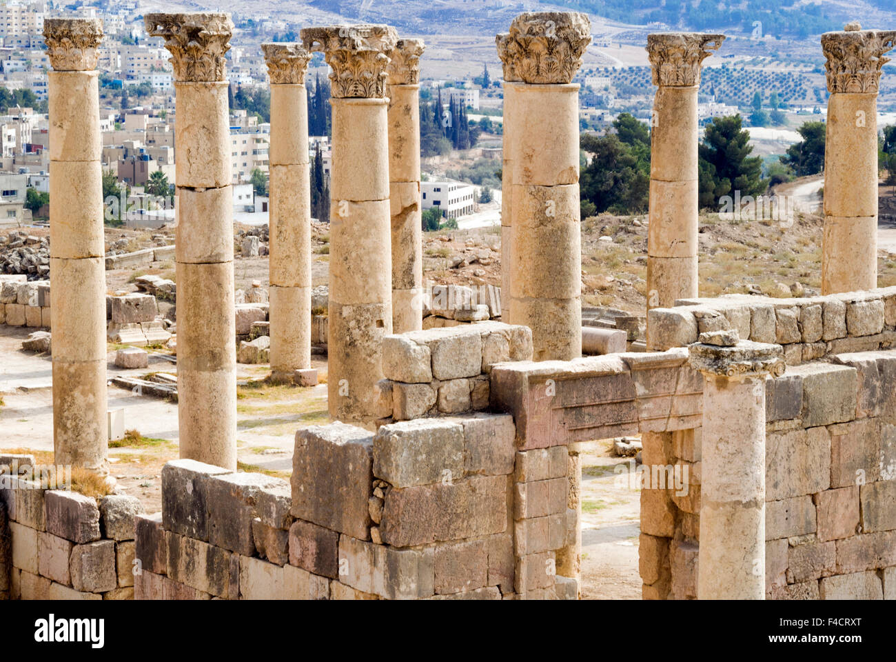 Jerash churches hi-res stock photography and images - Alamy