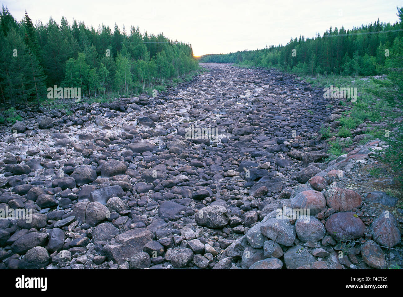 A dry stream Stock Photo - Alamy