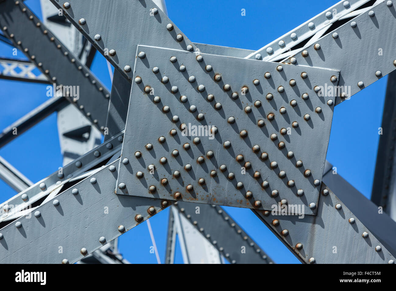 Modern Bridge frame closeup. Horizontal image Stock Photo - Alamy