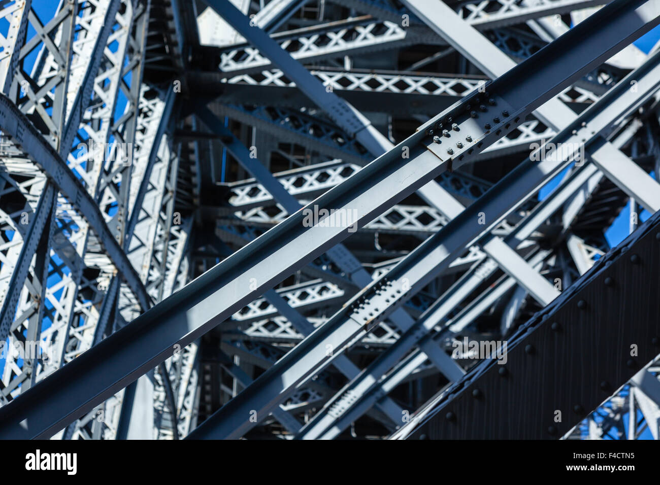 Modern Bridge frame closeup. Horizontal image Stock Photo - Alamy