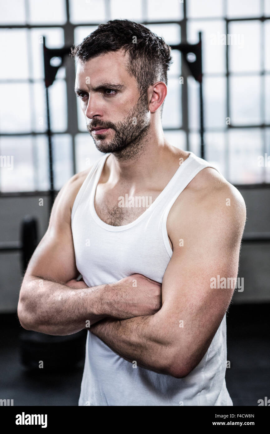 Muscle man standing hi-res stock photography and images - Alamy
