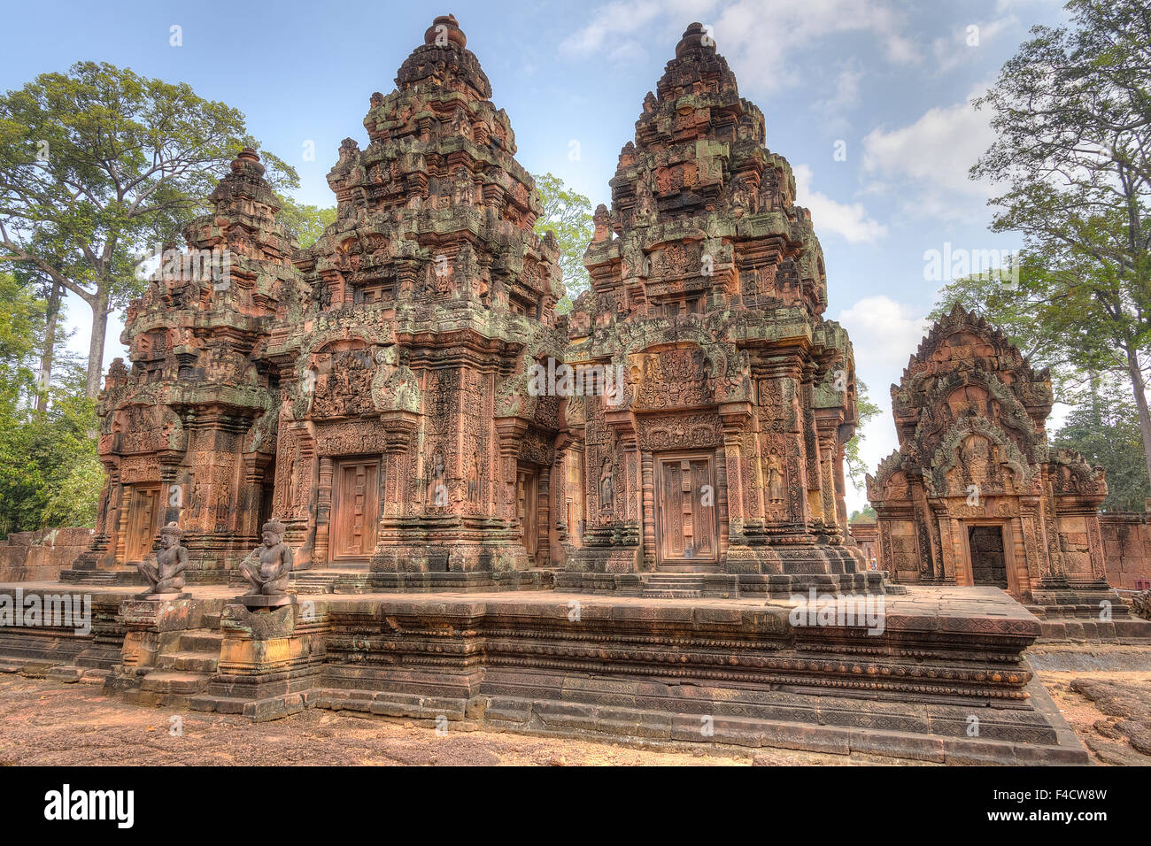 Cambodia, Angkor Wat. Banteay Srei temple. (Large format sizes ...
