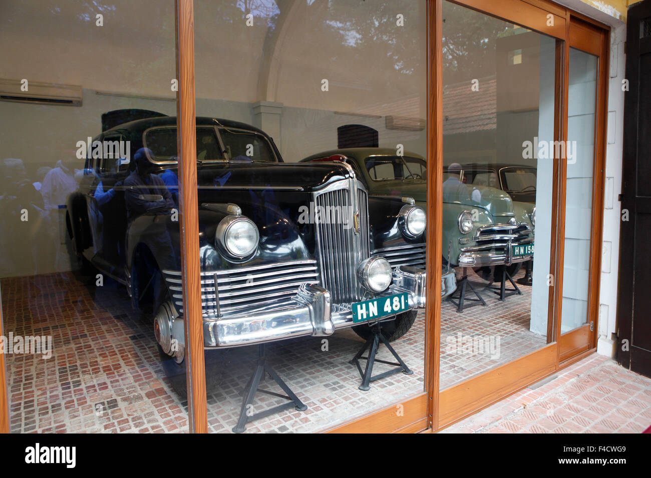 Ho Chi Minh's cars in Hanoi, Vietnam Stock Photo - Alamy