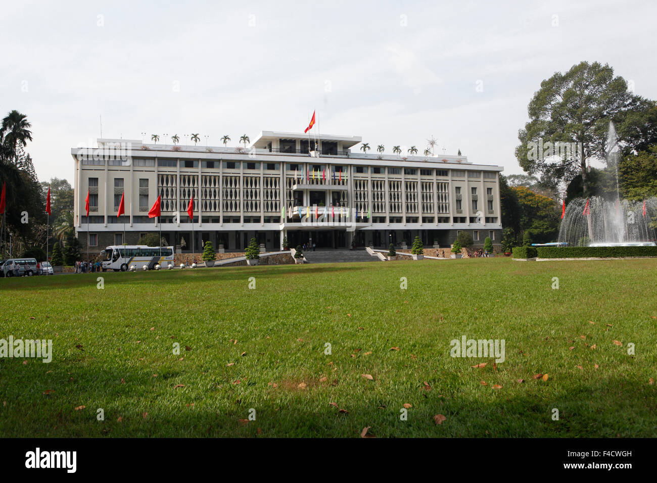 The Presidential Palace in Saigon Stock Photo - Alamy