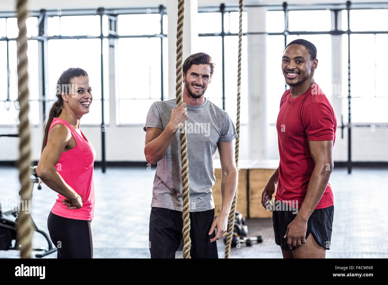 Smiling athletes hi-res stock photography and images - Alamy