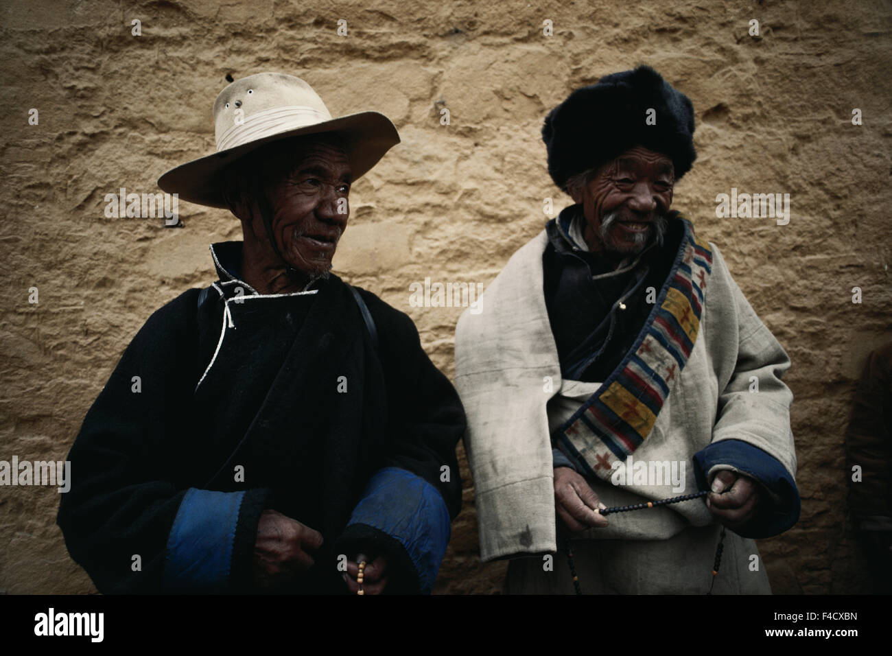 Tibet, Lhasa, Standing Pilgrims (Large format sizes available Stock ...