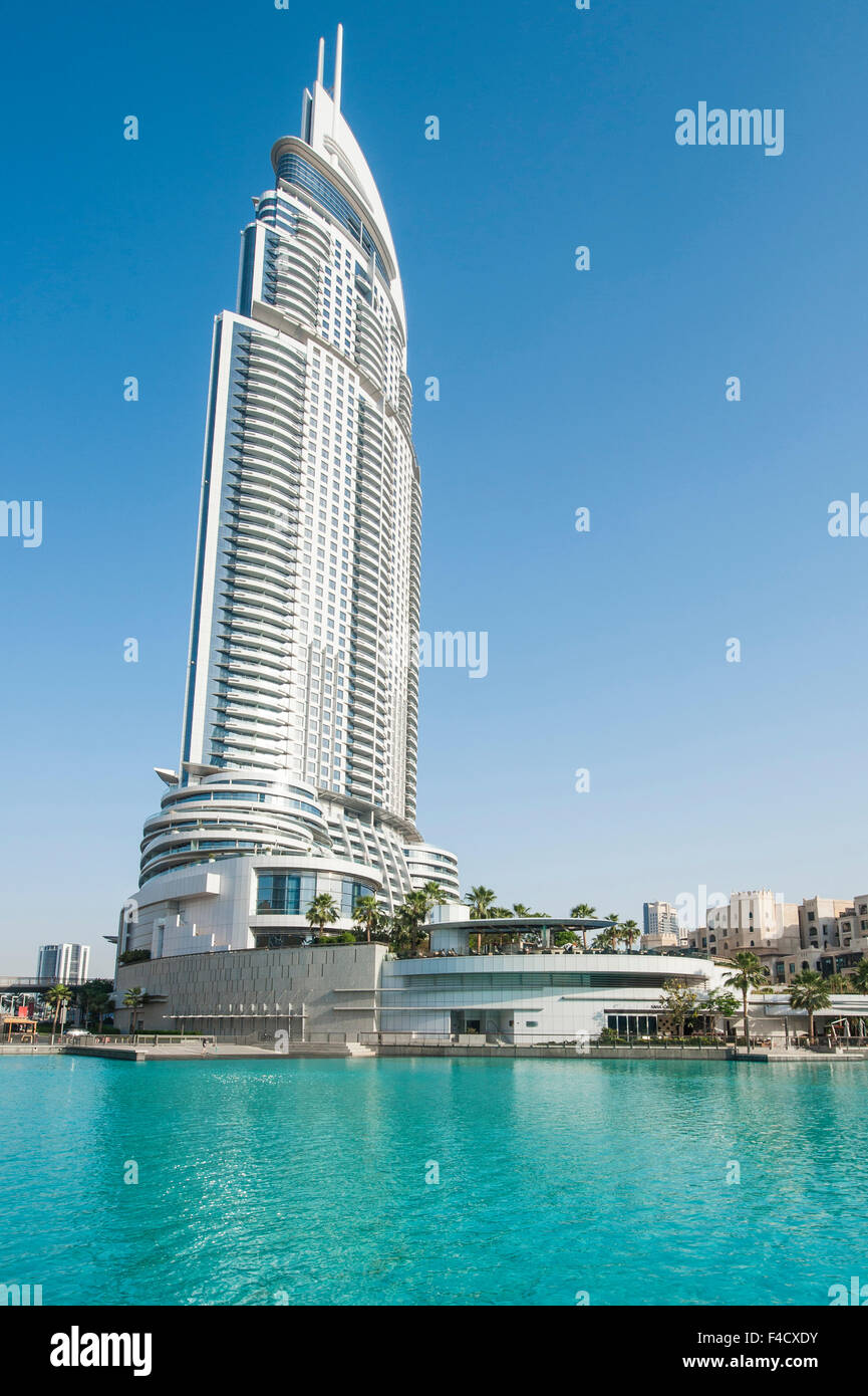 The Address Building in downtown Dubai, United Arab Emirates Stock ...