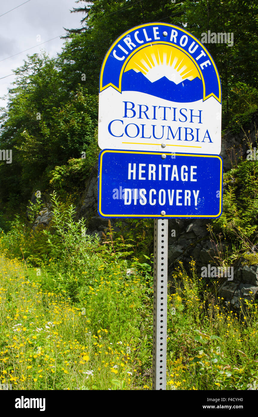 Circle route british columbia hi-res stock photography and images - Alamy