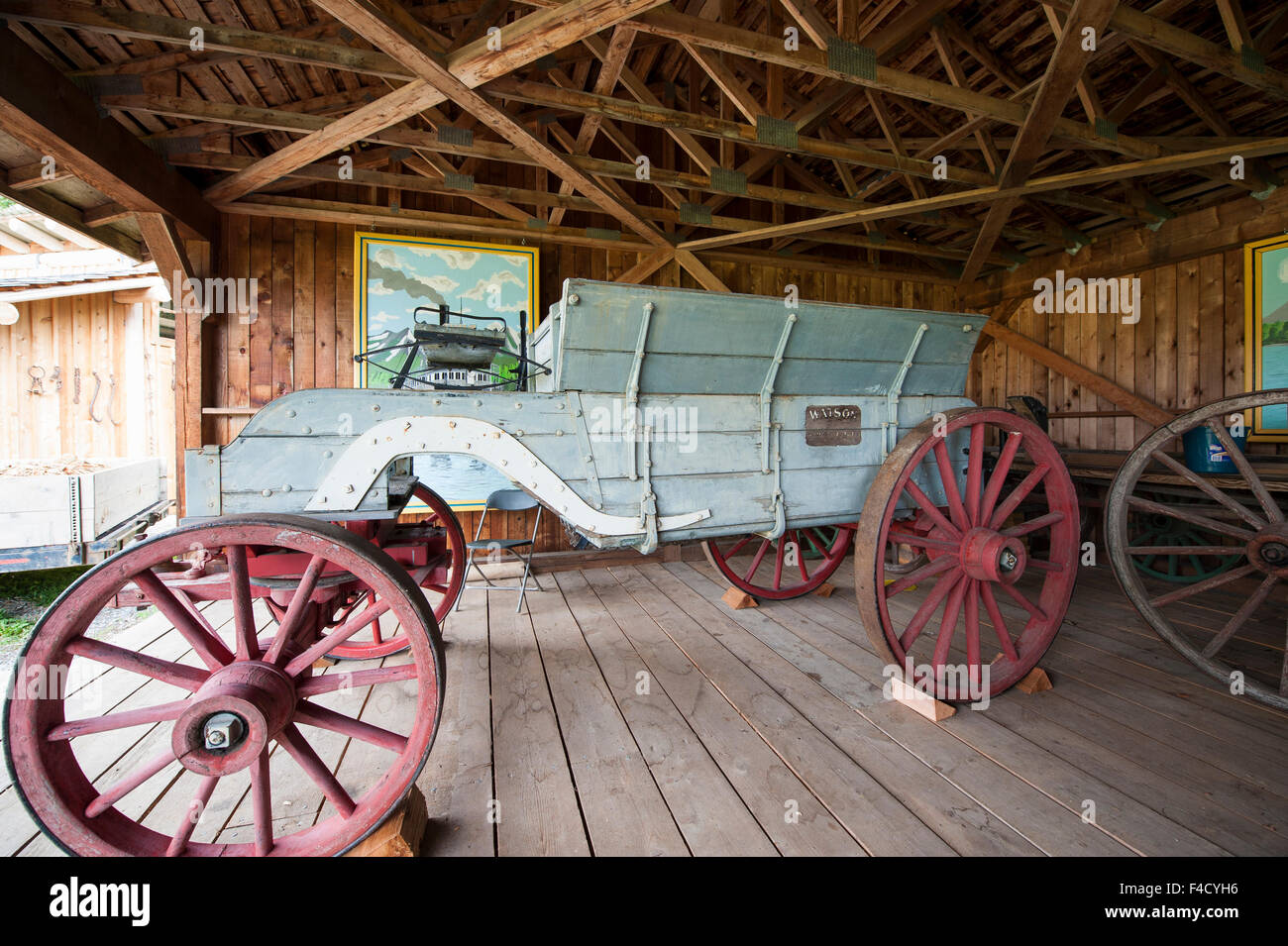Heritage Park Museum, Terrace, British Columbia, Canada Stock Photo - Alamy