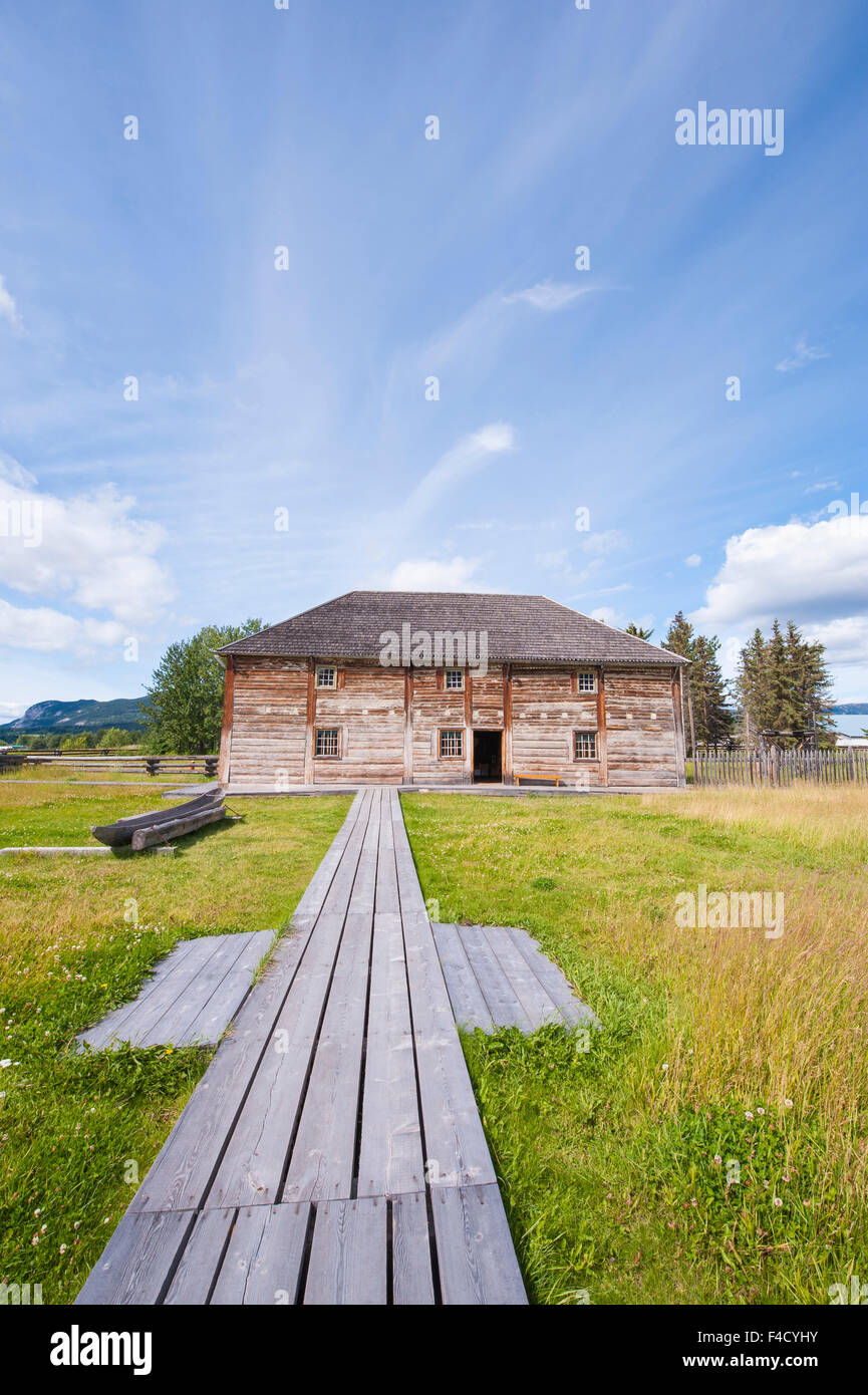 Fort Saint James National Historic Site, British Columbia, Canada Stock ...