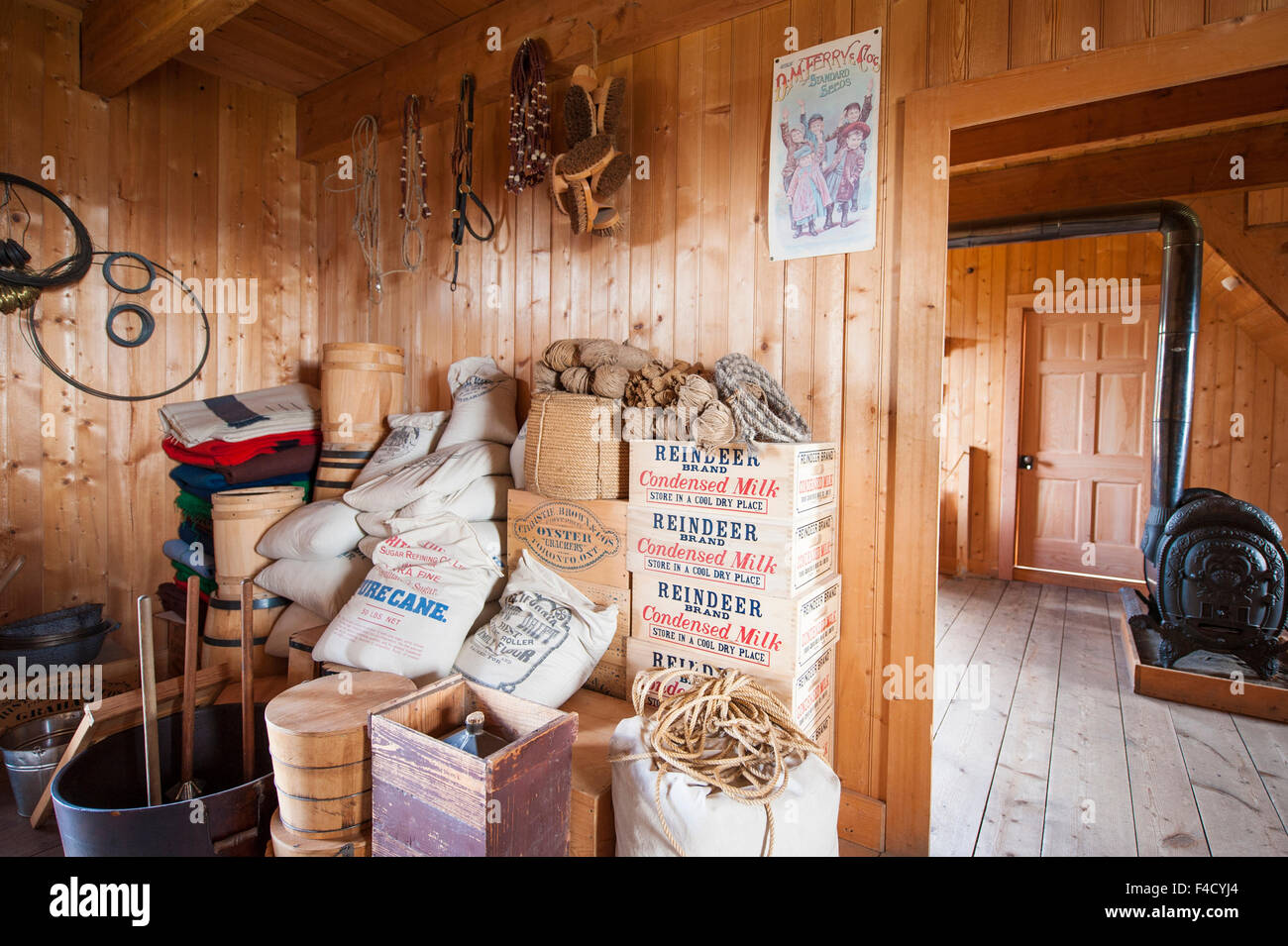 Fort Saint James National Historic Site, British Columbia, Canada Stock ...