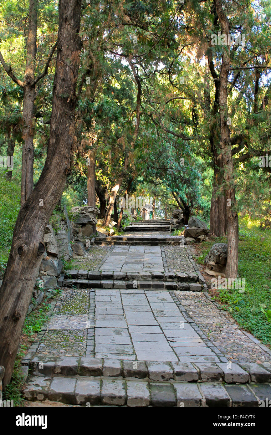Path in the Summer Palace, Beijing Stock Photo - Alamy