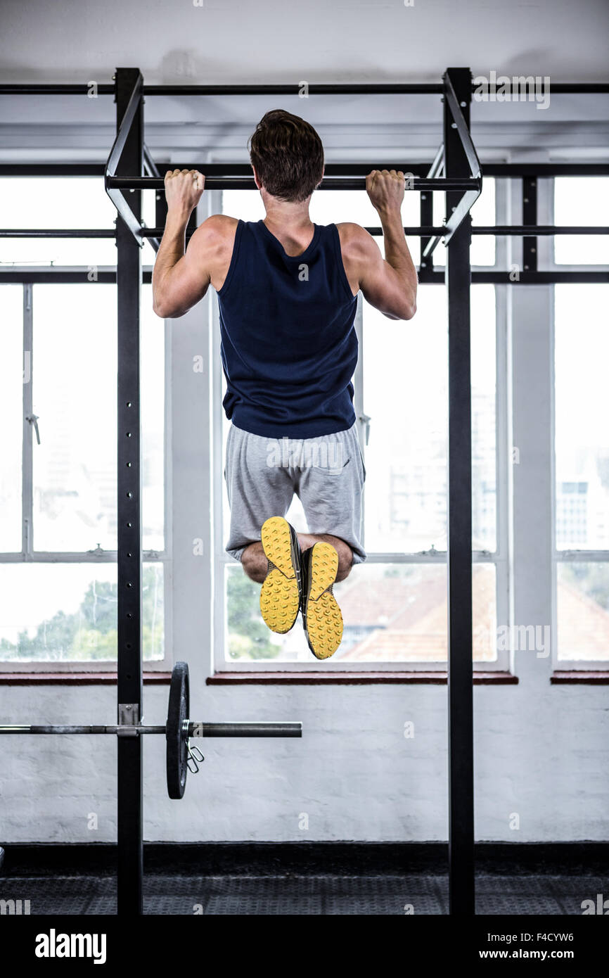 Pull ups man hi-res stock photography and images - Alamy