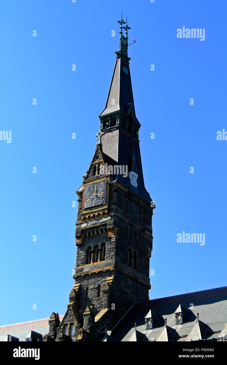 Healy hall georgetown hi-res stock photography and images - Alamy