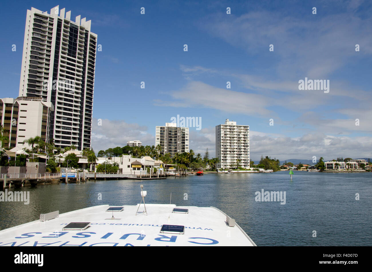 Australia, Queensland, Gold Coast, Surfers' Paradise. Wyndham Cruises ...