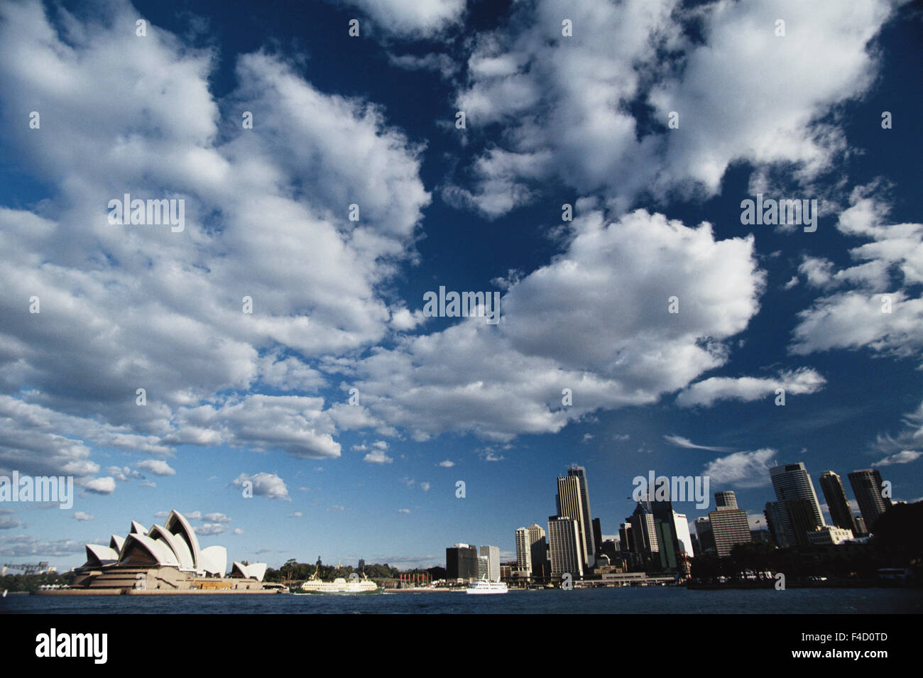 Australia, New South Wales, Cityscape from North Sydney. (Large format ...