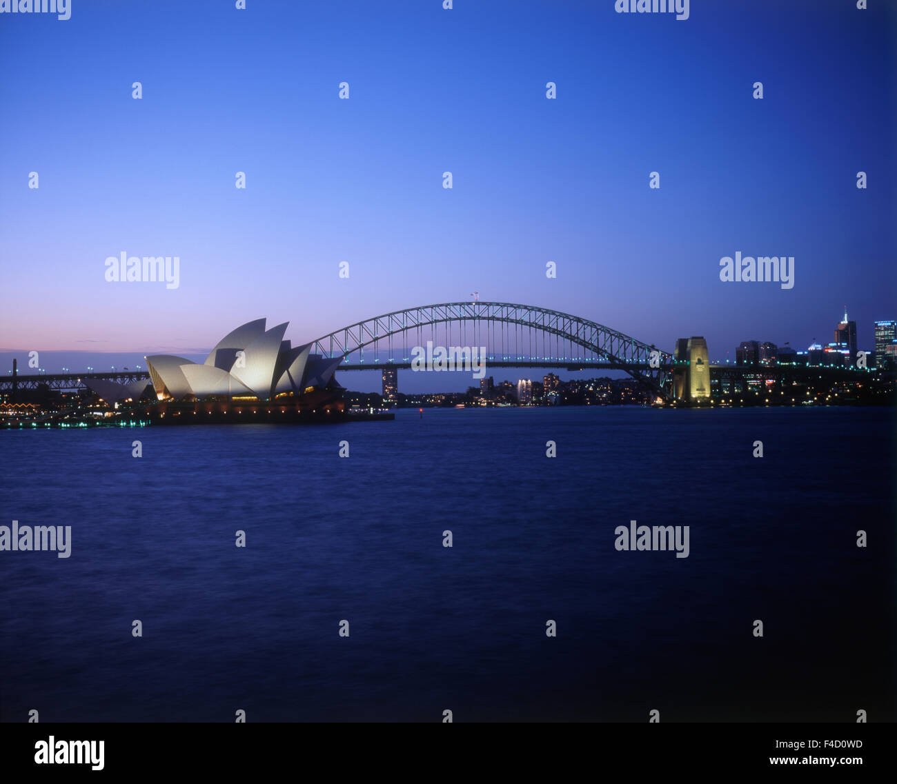Australia, Sydney, New South Wales. Sydney Opera House. (Large format ...