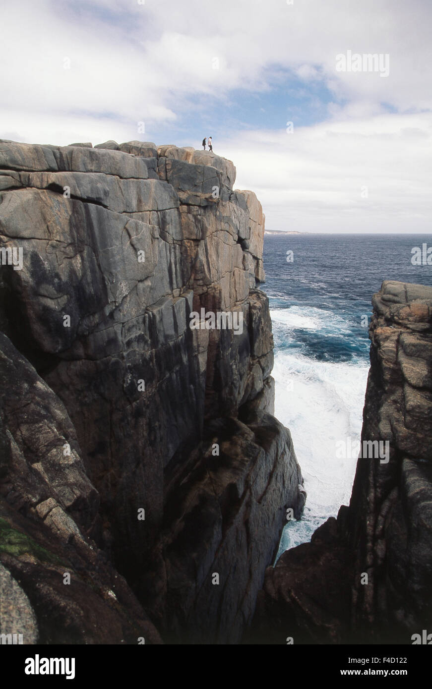 Australia, Western Australia, Albany. rocks at the gap. (Large format ...