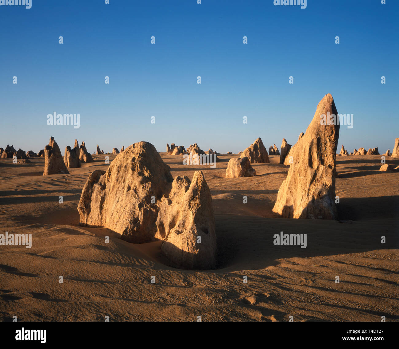 Australia, Western Australia, Cervantes. The Pinnacles desert Nambung ...