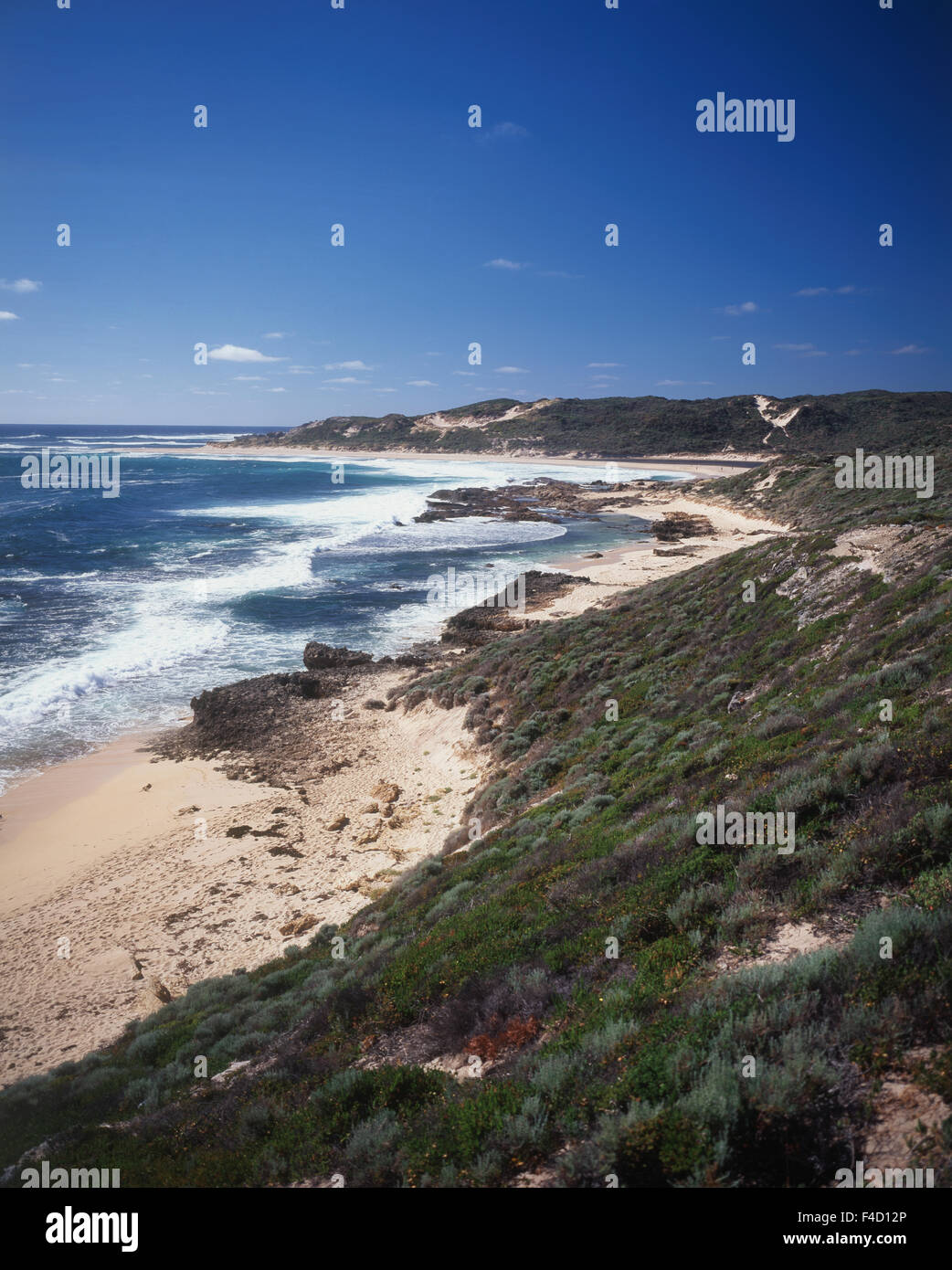 Australia, Western Australia, Yallingup beach. (Large format sizes ...
