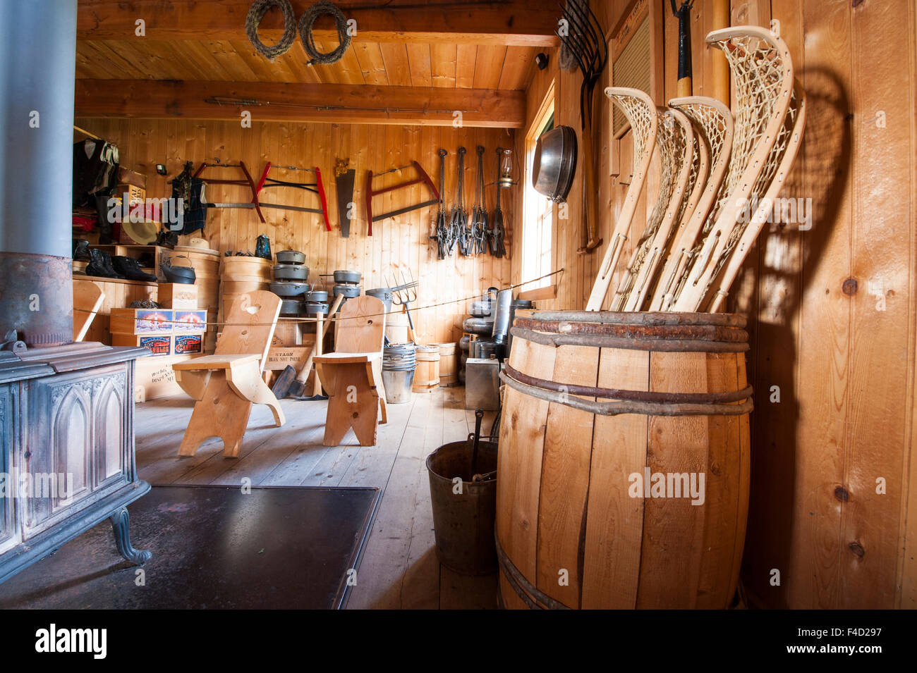 Fort Saint James National Historic Site, British Columbia, Canada Stock ...