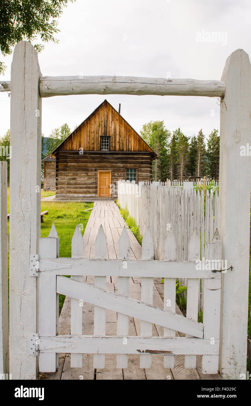 Fort Saint James National Historic Site, British Columbia, Canada Stock ...