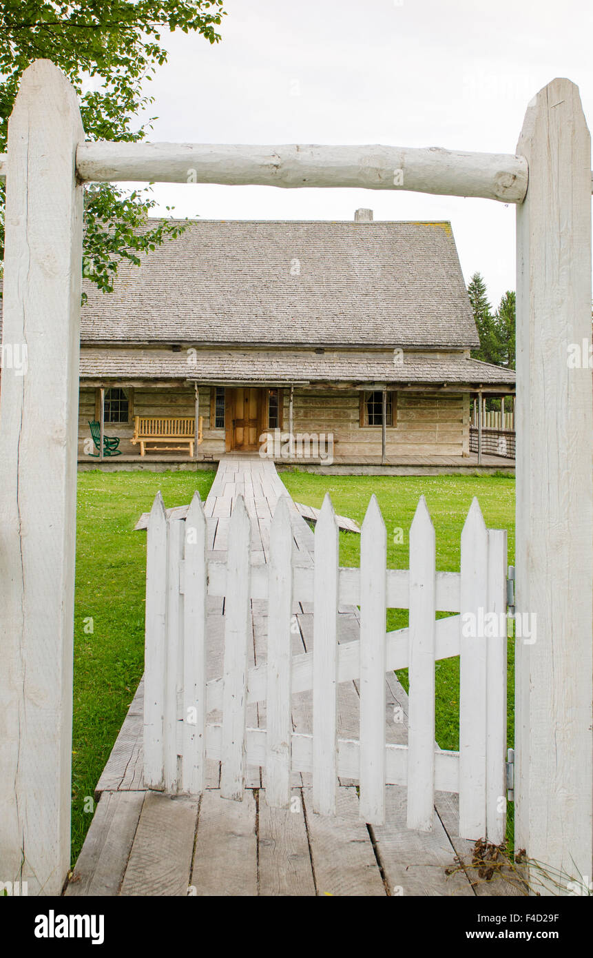 Fort Saint James National Historic Site, British Columbia, Canada Stock ...