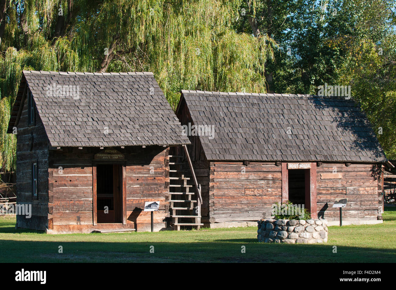 The Historic Father Pandosy Mission, Kelowna, British Columbia, Canada ...