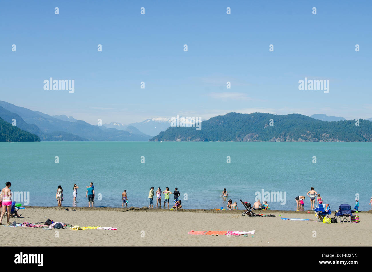Beach harrison lake harrison hot hi-res stock photography and images ...