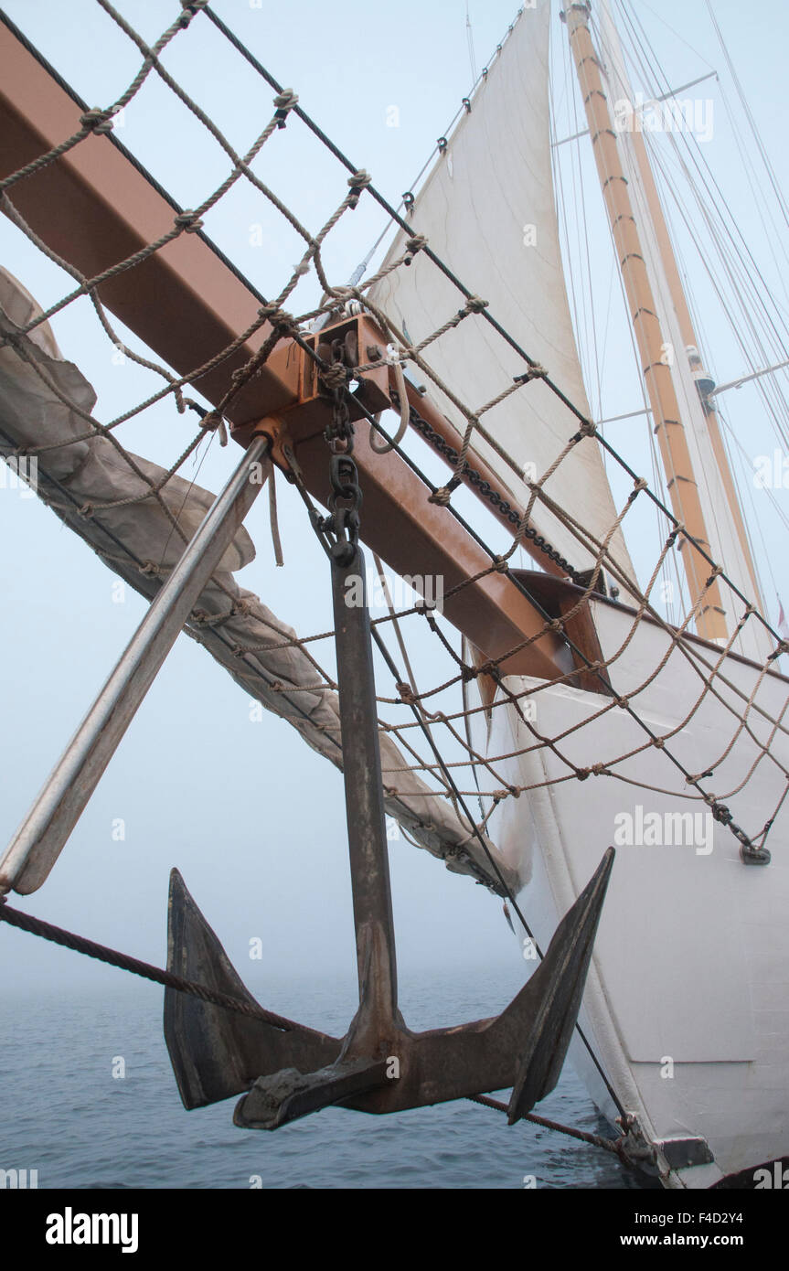 Sailing Boundary Pass, SV Maple Leaf, Gulf Islands, British Columbia ...