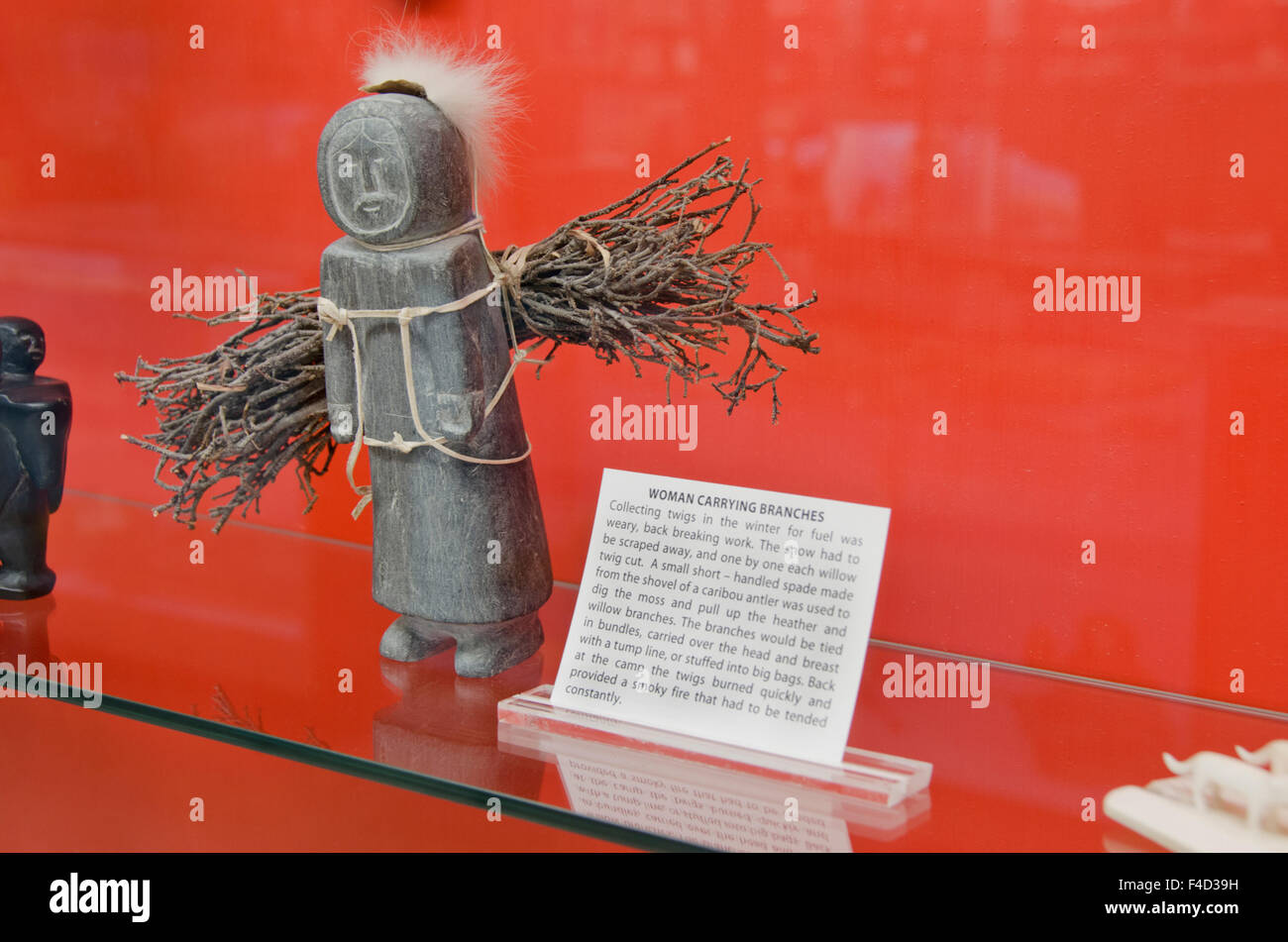 Canada, Manitoba, Churchill, Eskimo Museum. Inuit/Frist Nations ...